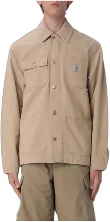 Carhartt Work in Progress Michigan Coat - Homme - Vestes - Beige - Taille: L