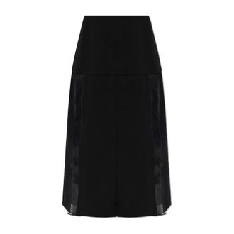 Jil Sander Damen, R&ouml;cke, Schwarzk, LGr&ouml;&szlig;e