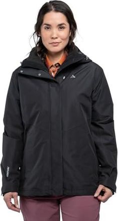 Schöffel Veste 3 en 1 Style Okere WMS, Noir, Taille 38 Femme