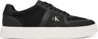 Calvin Klein Sneakers Claccic Cups Laceup Knit HM0HM02130 Schwarz