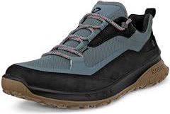 Ecco Mens Ultra Terrain Waterproof Low Hiking Shoe, Black Nubuck/Trooper, 9-9.5