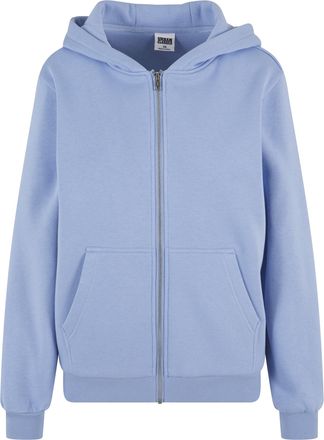 Urban Classics Damen Kapuzenpullover Ladies Fluffy Zip Hoody, Flauschiger Kapuzenpullover mit Rei&szlig;verschluss f&uuml;r Frauen, Loose Fit