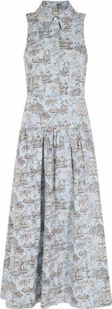 Staud Staud, Femme, Robes, Bleu, Taille: 36 FR Romy Dress