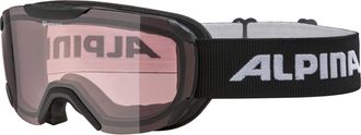 Alpina Alpina Sports Thaynes Q Skibrille Kunststoff/Polycarbonat Schwarz 100% UV-Schutz, A7097 0 35