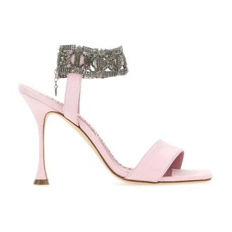Manolo Blahnik Femme, Chaussures, Rose, Taille: 41 EU High Heel Sandales
