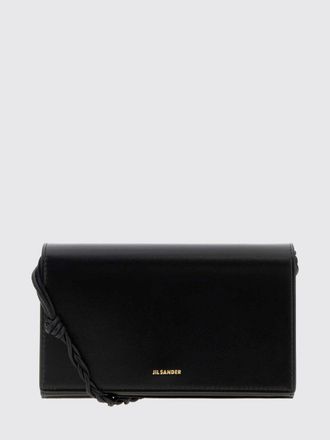 Jil Sander Mini sac bandouli&egrave;re Tangle en cuir avec anse tress&eacute;e