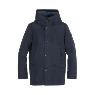 Woolrich Homme, Vestes, Bleu, Taille: XL Parka Blue Storm