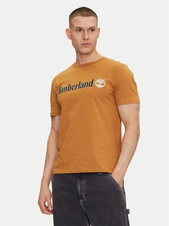 Timberland T-Shirt TB0A5UPQ Beige Regular Fit