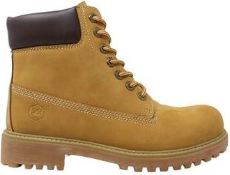 Lumberjack 102256577 Bottes avec doublure chaude en cuir et synthétique pour homme, beige, beige, 46 EU