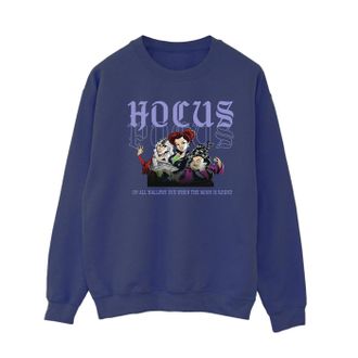Disney Hocus Pocus Hallows Eve Sweatshirt f&uuml;r Damen (Marineblau)