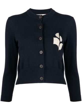 Isabel Marant cardigan Newton &agrave; boutonni&egrave;re - Bleu