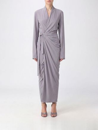 Rick Owens Asymmetrisches Seidenmischkleid