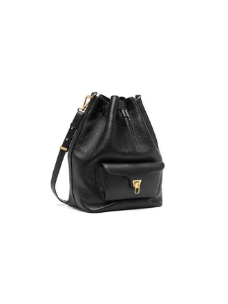 Coccinelle Womens Handbag Black Genuine Leather