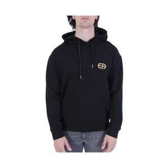 Emporio Armani Hoodie Sweatshirt - - Sweatshirts & Hoodies - Herren - Schwarzk - XL