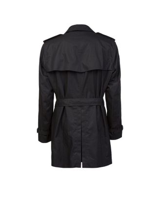 Burberry Brockham Trench Coat - Black