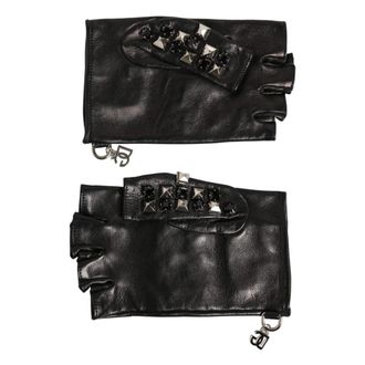 Dolce & Gabbana Kurze Handschuhe - - Accessories - Damen - Schwarzk - ONE SIZE