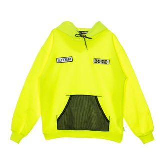 Iuter Neongelber Leichter Hoodie - - Sweatshirts & Hoodies - Herren - Gelb - M