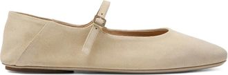 Mars&egrave;ll Strascico buckle-strap ballet flats - Nude