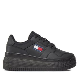 Tommy Jeans Sneakers Tommy Jeans Tjw Retro Basket Flatform Ess EN0EN02506 Schwarz