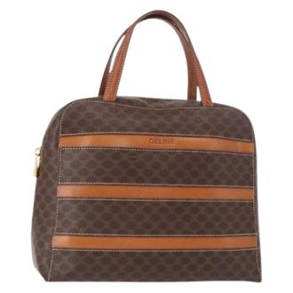 Celine Sac &agrave; main vintage Pre-owned - Femme - Pre-owned - Brun - Taille: ONE Size