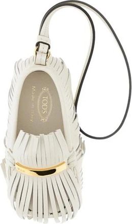 Tod's Femme, Accessoires, Blanc, Taille: ONE Size Keyrings