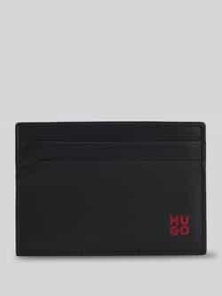 HUGO BOSS Kartenetui aus echtem Rindsleder Modell TIBBY_N_S CARDCASE