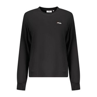 Fila Schwarzes Baumwolle Damen Sweatshirt