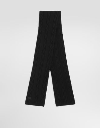 Dolce & Gabbana Strickschal - Frau Schals Und T&uuml;cher Schwarz Pz