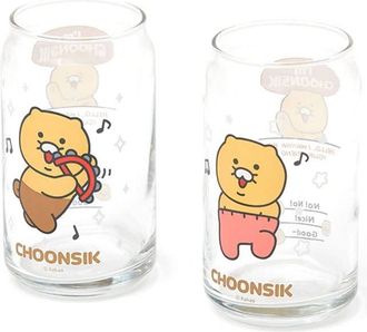 Generic Offizielles Choonsik Character Merchandise - Choonsik Beer Somaek kleine Dosenf&ouml;rmige Becher 2p Gr&ouml;&szlig;e 12,4 x 6,9 cm
