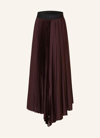 AllSaints Allsaints Plisseerock Jax rot