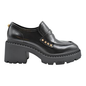 Ash Schwarze Ballerinas mit Nelson Stud Gold Sun Polish Calf - - Shoes - Damen - Schwarzk - 40 EU