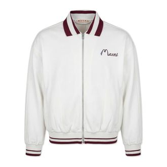 Marni Femme, Vestes, Blanc, Taille: 38 FR SweaT-shirt &agrave; Col