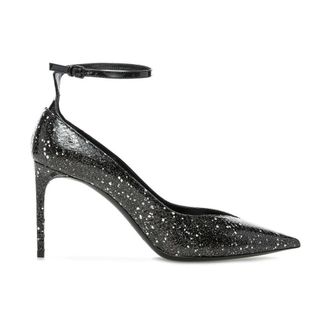 Saint Laurent Elegante Slip-On Schuhe - - Shoes - Damen - Schwarzk - 36 1/2 EU