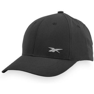 Reebok Casquette Baseball en polyester avec &eacute;cusson argent&eacute; Badge Cap