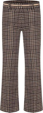 Cambio Stoffhose mit Hahnentritt-Muster