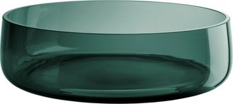 ASA Schale, Dekoschale - ajana - Glas - Farbe: grün - (ØxH) 30 x 8 cm