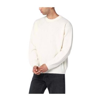 Roberto Collina Maglia Girocollo - Homme - Pulls - Blanc - Taille: 2XL