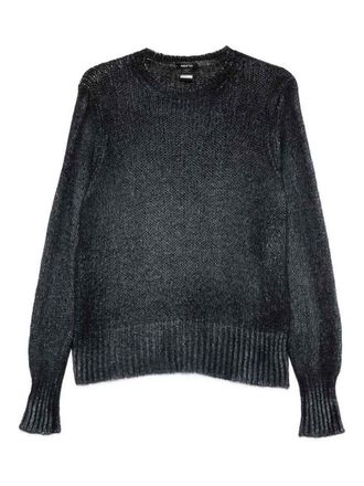 Avant Toi Pull Col Rond - Bleu Fonc&eacute;