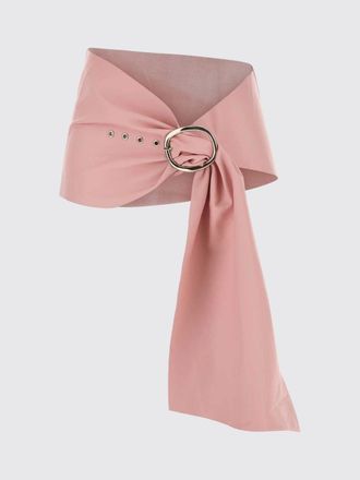 Gimaguas Ceinture asym&eacute;trique en cuir avec boucle &agrave; ardillon