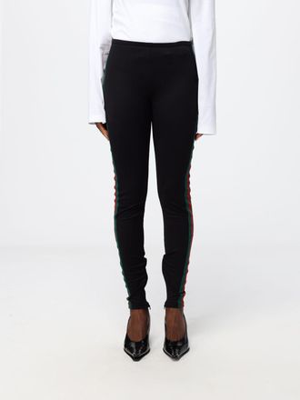 Gucci Legging taille haute en jersey technique avec bande Web