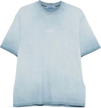Stone Island Homme, Tops, Bleu, Taille: M Stone Island T-shirts et Polos