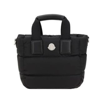 Moncler Femme, Sacs, Noir, Taille: ONE Size Sac &agrave; Bandouli&egrave;re Matelass&eacute; avec Poign&eacute;es