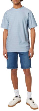 Scotch & Soda Mens Ralston Slim fit Classic Blue Denim Shorts, 33IN