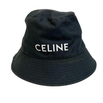 Celine unisex, Pre-owned, Noir, Taille: ONE Size Chapeau Vintage en Coton Pre-owned