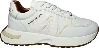 Alexander Smith Femme, Chaussures, Blanc, Taille: 40 EU sneaker Pelle