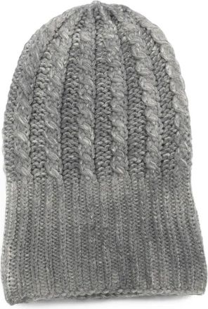 Avant Toi Hat Cashmere Braided Hand Painted