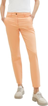 Tom Tailor Damen Chino Slim Fit Hose, 34891 - Light Coral, 32/32