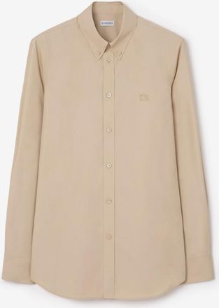 Burberry Chemise slim en coton, Size: 48