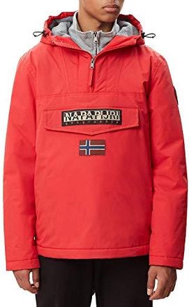 Napapijri Rainforest Winter 1 Jacket, Rouge (High Risk Red Ra3), L Hommes