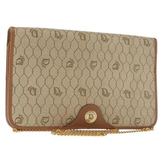 Dior Pre-owned Plastik Schultertasche - - Pre-owned - Damen - Beige - ONE SIZE